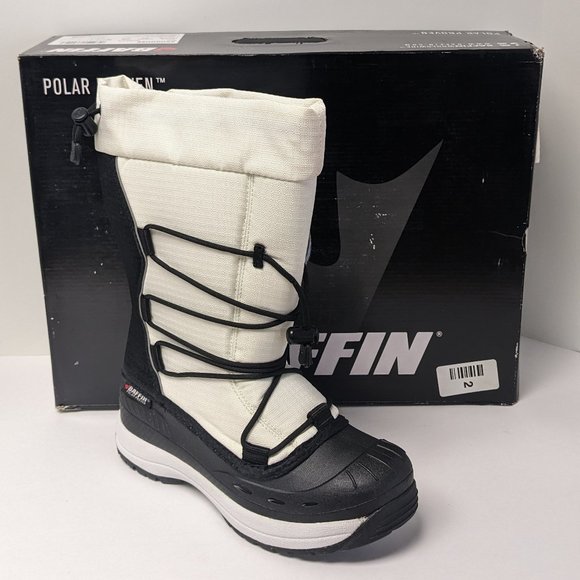 Baffin | Shoes | Baffin Snogoose Insulated Winter Boots White Womens 9 ...